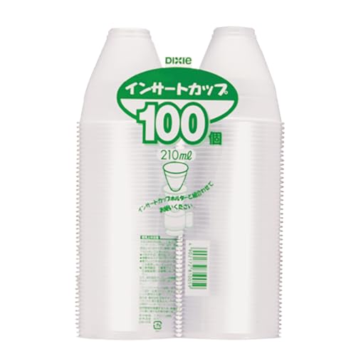 a. 100個入F型 インサートカップ/210ml/-・Style:a. 100個入・パッケージ個数:1・容量:210ml・材質:プラスチック・原産国:日本・ブラント名: 日本デキシー(Dixie Japan)・メーカー名: 日本デキシー(...
