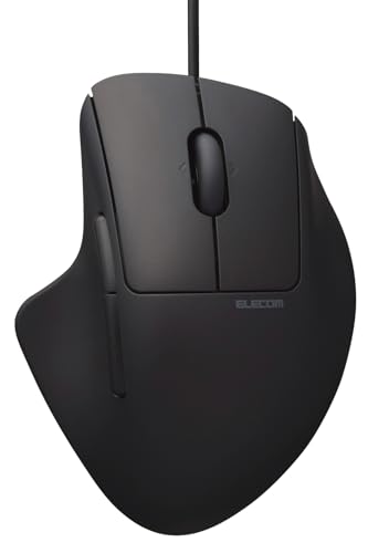 5ボタン+チルトホイールブラック/Mサイズ/M-SH30UBSKBK・Color:ブラックSize:MサイズStyle:5ボタン+チルトホイール・パッケージ個数:1・手になじむ、暮らしになじむエルゴノミクスマウス“SHELLPHA(シェルフ...
