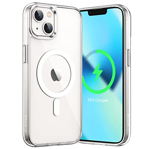 ・クリア 6.1インチ 3692-・・Color:クリア・[互換性] iPhone 13 (6.1インチ)用に特別に設計されています。38個のマグネットを内蔵し、すべてのMagSafeアクセサリーに対応できるクリアケースです・[強力な磁気吸...