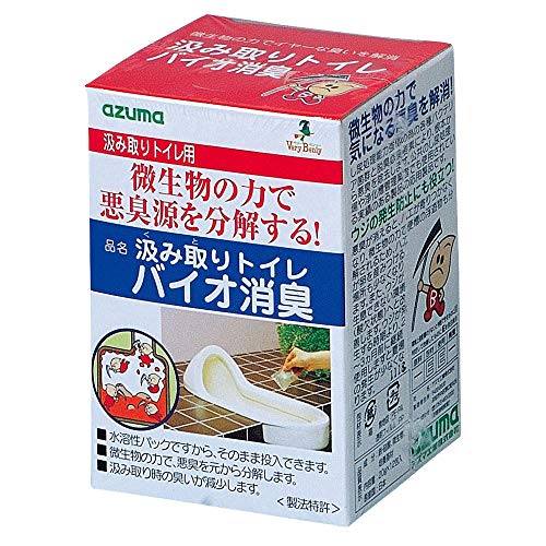 ・ホワイト 12包入り ・サイズ:約7×10×6cm・本体重量:約20g(1個あたり)×12包・成分:鉄・硅酸・微生物・培養基材・原産国:日本・内容量:12包入説明 商品紹介 ●汲み取りトイレのイヤなニオイを自然の力で解消。 ご注意（免責）...