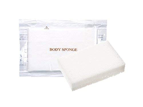 ボディスポンジ・ホワイト 25個 (x 1) ・・Size:25個 (x 1)・場所をとらない圧縮パッケージ　個包装・使い捨てで衛生的・開封するとスポンジが膨らみます・開封後完全本体サイズ：約110×65×30mm・開封前袋サイズ：約92×...