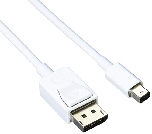 ・ホワイト 2m KC-DPM2W・・Size:2m・ミニDisplayPortとDisplayPortとを接続する変換ケーブルです。・コネクタ形状:ミニDisplayPortオス-DisplayPortオス・ケーブル長:約2m・カラー:ホ...