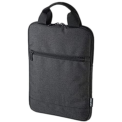 縦型・グレー 11.6インチ対応 IN-SCL11GY・・Size:11.6インチ対応・持ち運びや鞄からの出し入れに便利なハンドル付きです。・軽くてかさばらないスリムタイプです。・フロントポケットにはマウスやACアダプタなどを収納できます。...