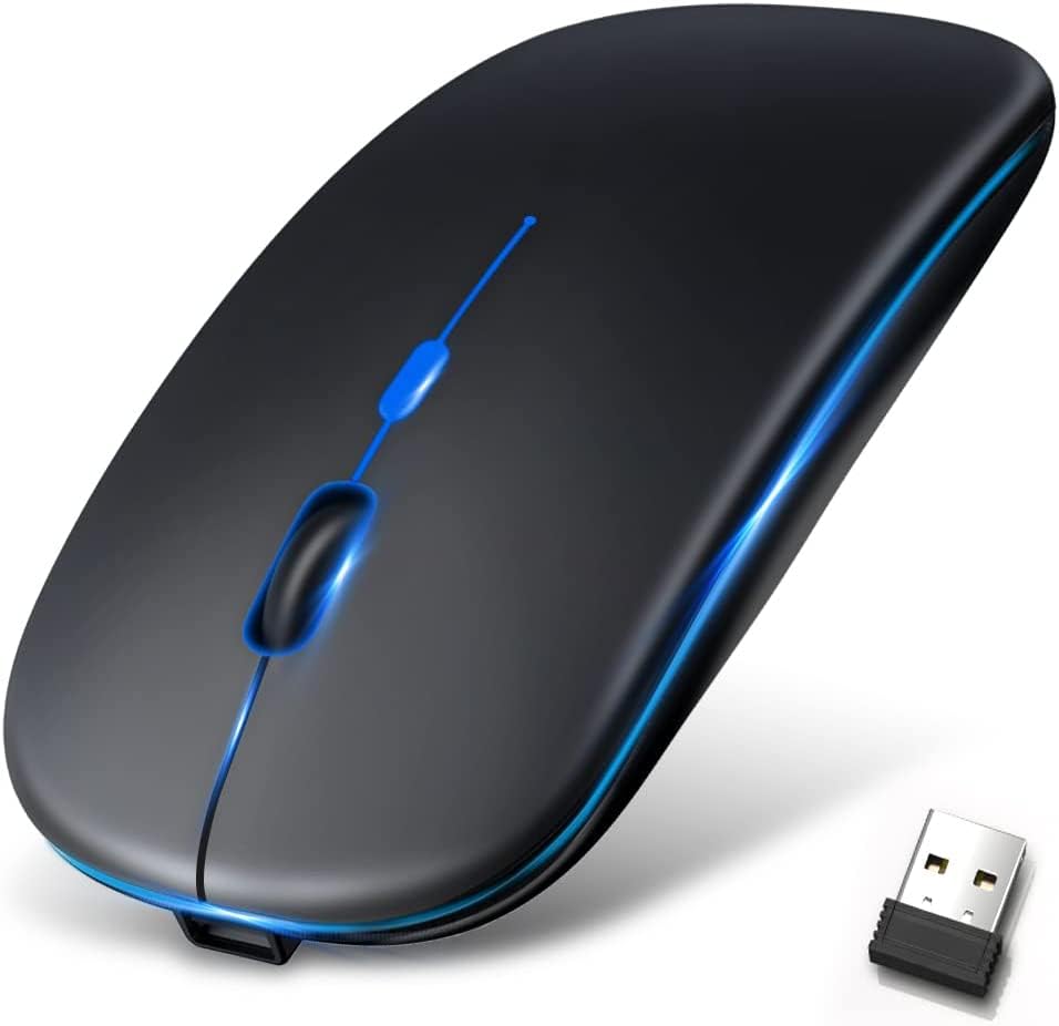 ・ブラック Geekin-wm1・・Color:ブラック・Bluetooth5.2＆2.4GHz無線技術2.4GHzのワイヤレステクノロジーとBluetooth 5.2が組み合わさり、マウス底部の電源ボタンをひと押しするだけで、簡単にレシー...