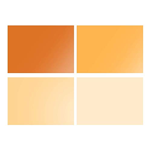 ・オレンジ4枚セット ・・Color:オレンジ4枚セット・軽量、安定した色温度と低損失で高い光透過のポリエステルフィルム材料で作られて、厚さは0.55-0.6mm、色温度は2700Kから5500Kまでアップします。フル、1/2、1/4、1/...
