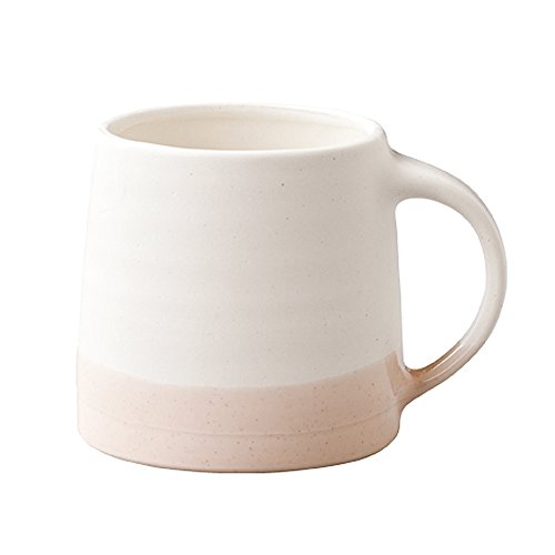 洋食器ホワイト×ピンクベージュ/320ml/20754・Color:ホワイト×ピンクベージュSize:320ml・パッケージ個数:1・サイズ:φ75xH80xW110mm/320ml・素材:磁器・原産国:日本・電子レンジ、食器洗浄機、乾燥機...
