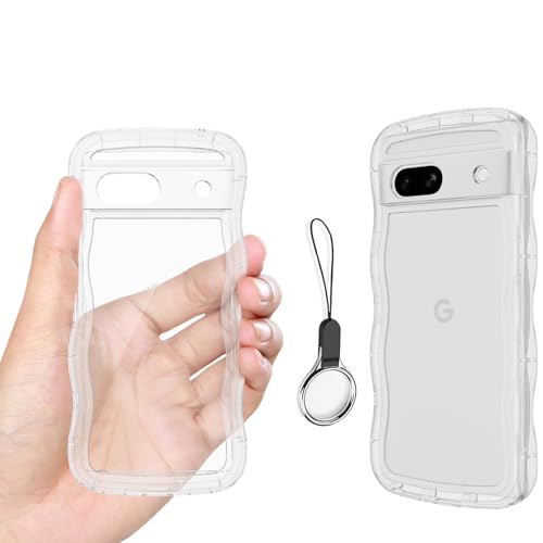 クリア/Google Pixel 8A/Google Pixel 8A・●対応機種Google Pixel 8A専用デザインです。特別にデザインしているので、スピーカー、ポート、ボタンにぴったりで、使いやすいです。マツと感ウェーブエッジの純...