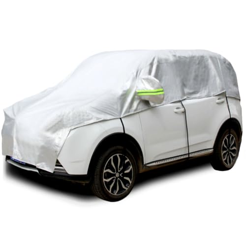 シルバー/軽自動車/-・Size:軽自動車・軽自動車対応：車長約320cm~340cm/高さ160cm~170cm) 重さ：約1.65kg（台風強風条件では使用に適さないので、ご注意ください。）・高ボディーカバーは紫外線や汚れ、ホコリ、雪、...