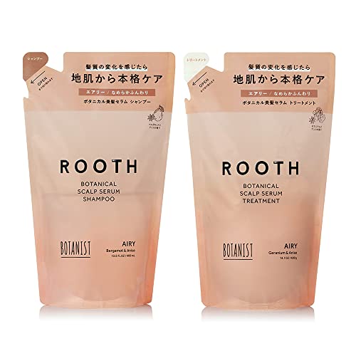 エアリー・Style:エアリー・???詰め替えセットシャンプー＆トリートメント・??内容量シャンプー400ml／トリートメント400g・??シャンプーの香りベルガモットと アニスの香り・??トリートメントの香りゼラニウムとアニスの香り・??...