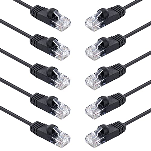 2.CAT6 10本 ブラック/1.5m/-・Color:2.CAT6 10本 ブラックSize:1.5m・パッケージ個数:1・★Cat6ネットワークケーブル、10本入り・★30AWG OD 3.3 mm・★250MHz帯域幅までの金メッキ...