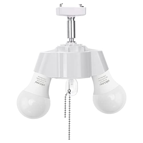 モダン3）電球色/2灯式/-・Color:3）電球色Size:2灯式・?2灯用ペンダントソケットE26口金（60Wまで）*2+E12口金（10Wまで）*1、長さ調節チェーン付き：65cm；光を拡散して、部屋全体に光を広げ、明るくします。・?...