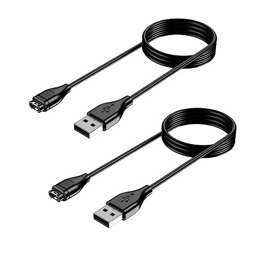 PackageQuantity:2・パッケージ個数:2・対応機種スマートウォッチ チャージングケーブル コンパチブル ガーミン Garmin Fenix 7 7S 7X、Fenix 6 6S 6X Pro Sapphire、Fenix 5 ...