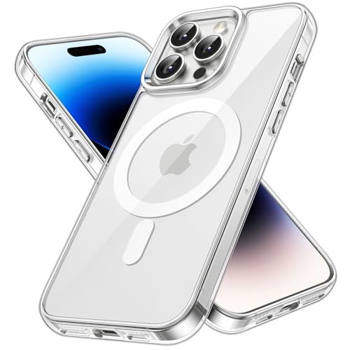 クリア/iPhone 14 Pro Max 6.7インチ/3853-・Color:クリア・[互換性] iPhone 14 Pro Max 6.7インチ用に特別に設計されています。38個のマグネットを内蔵し、すべてのMagSafeアクセサリー...