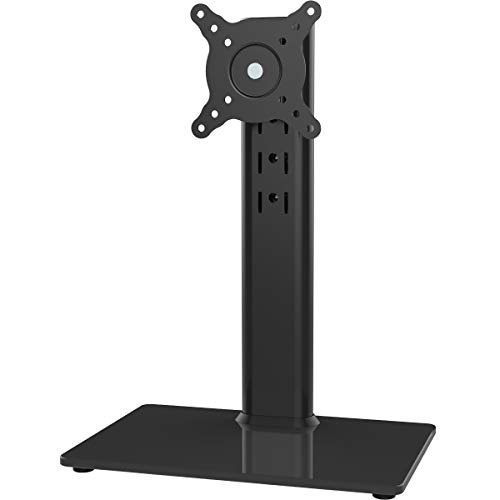 ブラック/Small/-・互換性?シングルコンピューターモニターマウント、13、15、17、19、21、23、27、30、32インチLCD LEDプラズマフラットスクリーンテレビ用50×50mm、75×75mm、または100×100mmの背...