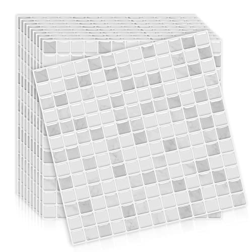 3 D売れ筋グレー/25*25cm 10枚/-・Size:25*25cm 10枚Color:売れ筋グレー・? MORCARTをする理由：1) タイルシールの表面は凹凸があり、立体感のあるデザインです。ライトに当たると、どの角度から見ても立派...