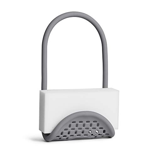 モダンチャコール/W11×D0.8×H26cm/1004294-149・Color:チャコールPatternName:蛇口タイプ・パッケージ個数:1・サイズ：W11×D8×H26cm・素材：サーモプラスチックラバー・蛇口に引っ掛けて使うシン...