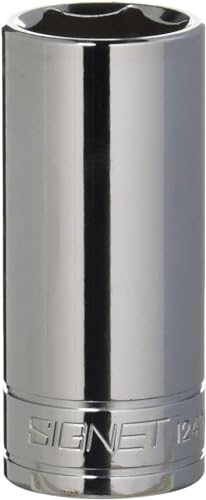 -/20mm/S12420・Size:20mm・パッケージ個数:1・●サイズ(mm)：20●全長(L；mm)：64●差込角(”SQ)：3/8●ソケット外径(D1先端部；mm)：28●ソケット外径(D2差込部；mm)：28●ソケット深さ(e；...