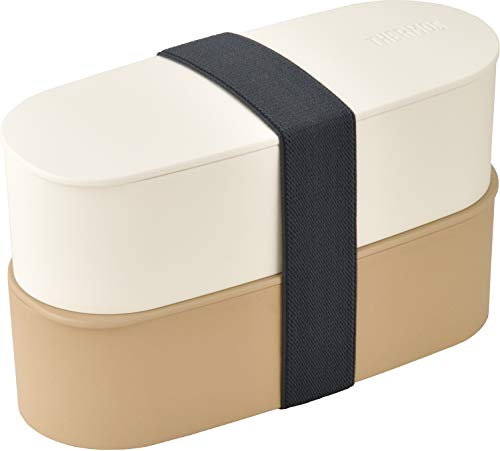 ベージュ/600ml/DJT-600W BE・Color:ベージュSize:600mlPatternName:無地・パッケージ個数:1・サイズ(約):16×6.5×9.5cm、本体重量(約):300g・素材・材質:上フタ・下フタ/ポリプロピ...