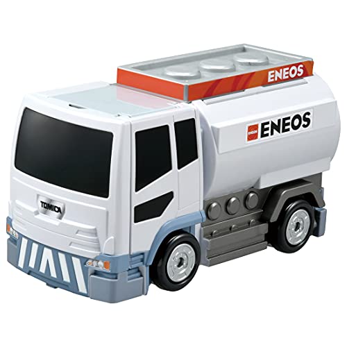 おしごと変形ガソリンスタンド ENEOS無し/-/-・Style:おしごと変形ガソリンスタンド ENEOS・電池は使用しません・生産国:ベトナム・梱包サイズ:15×29×16cm商品紹介 大きなタンクローリーがお仕事あそびいっぱいのガソリン...