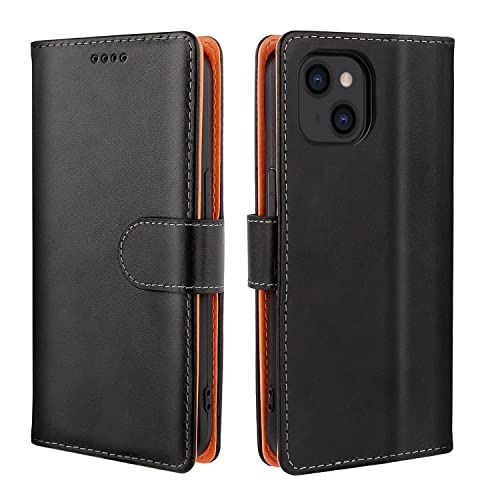 手帳型ブラック/iPhone14/iPhone14・Size:iPhone14Color:ブラック・★適用型番：iPhone 14 (6.1インチ、2022年発売) シンプルながらユニークなデザインでレジャーはもちろん、ビジネスにも適してい...