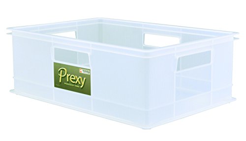 長方形積み重ねプラスチッククリア/Small/110005771・Size:Small・パッケージ個数:1・サイズ:幅38×奥行き26×高さ14cm・材質:ポリプロピレン・原産国:日本・リビングでの小物入れとして、ちょっとした時やワイヤーシ...