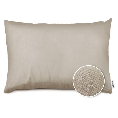 さらさらワッフル生地レッド/43×63cm/PWCTCW4060・Color:レッドSize:43×63cmStyle:さらさらワッフル生地・パッケージ個数:1・アイリス凸凹感があり、さらりとした風合い。 ワッフルまくらカバー。 ◆サイズ：...