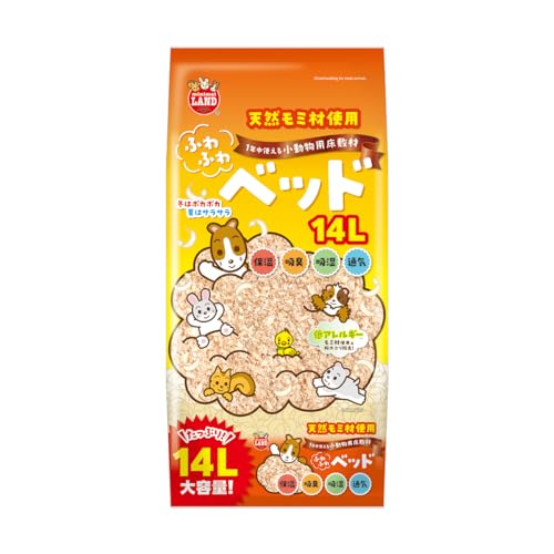 ー/-/4906456580560・パッケージ個数:1・1年中使える小動物用床敷材！・材質/素材：モミ材・原材料の原産国：カナダ・スイス等・対象動物 ハムスター、リス、モルモット、うさぎなどの小動物、小鳥商品紹介 ・低アレルギーで小動物に優...