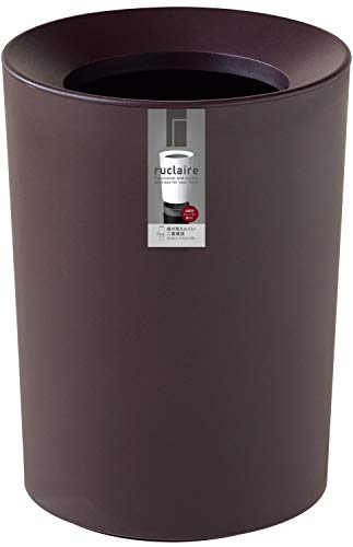 ルクレールブラウン/丸形2L/A6209・Color:ブラウンSize:丸形2LStyle:ルクレール・パッケージ個数:1・サイズ：径15.4×20.6cm・商品重量：321g・材質：カバー/ポリプロピレン・ポリスチレン、容器/ポリプロピレ...