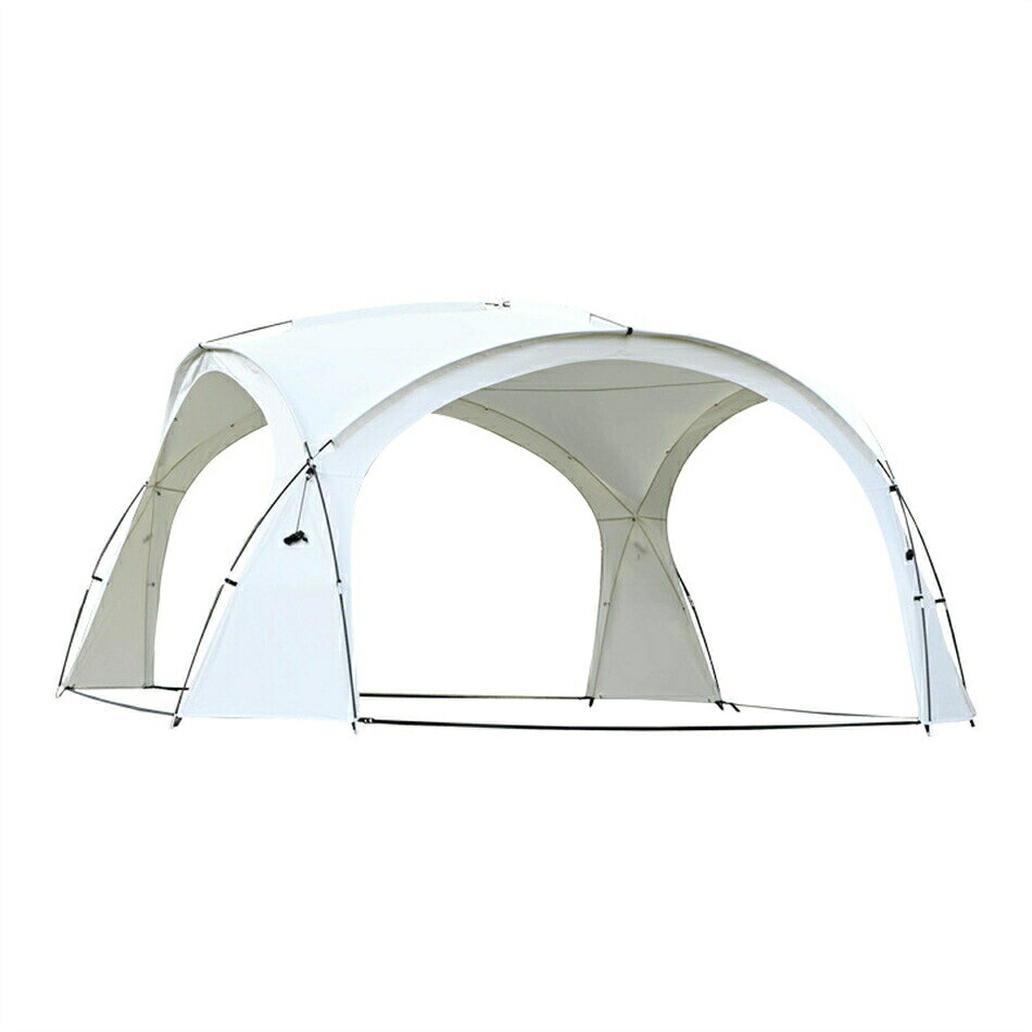 このキャノピーテントは、6人から8人用の大型アウトドア用品で、キャンプや屋外活動に最適です。防風・防雨機能を備え、日よけとしても優れた性能を発揮します。メッシュインナーテントが付属しており、通気性を確保しながら虫の侵入を防ぎます。キャノピー...