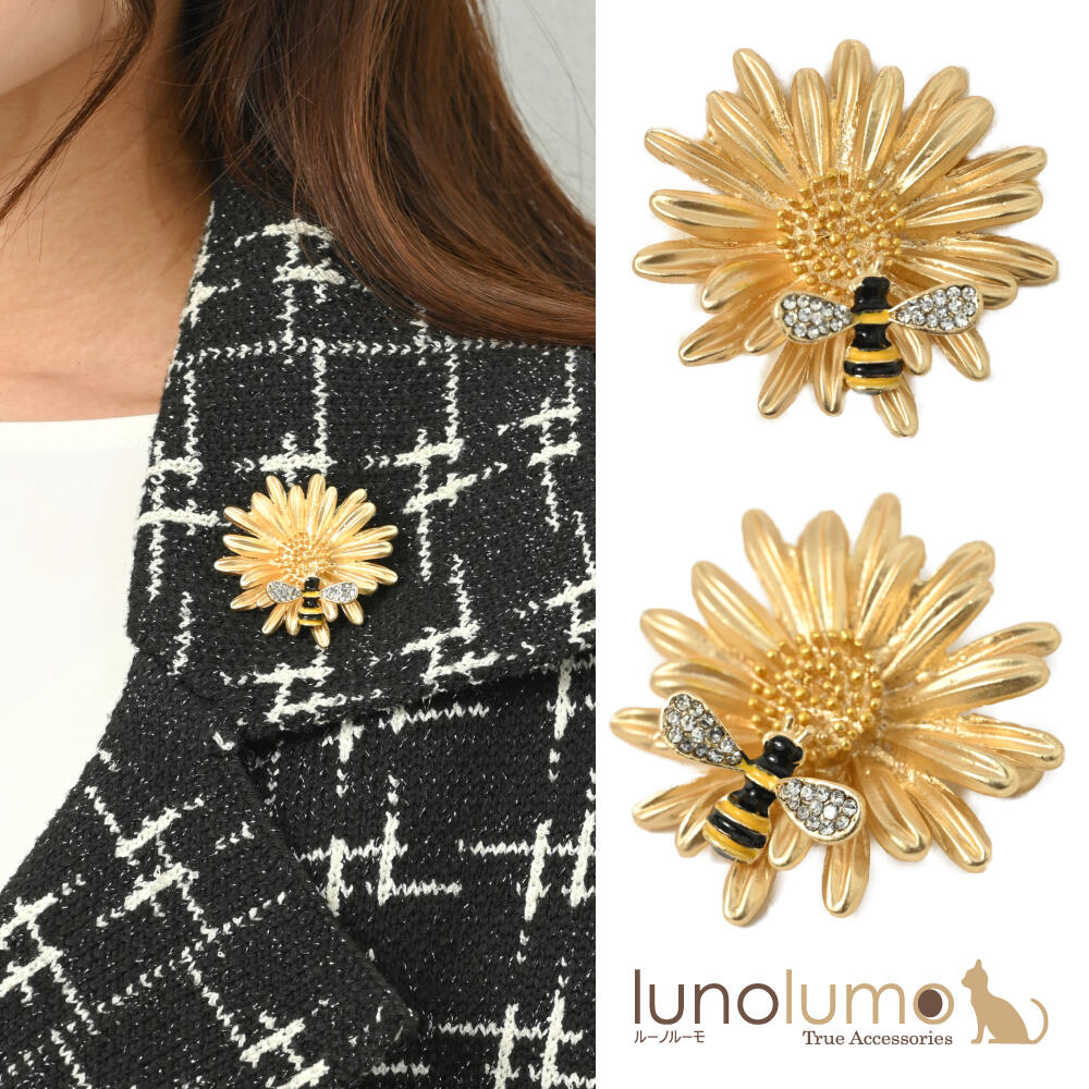 【サイズ・容量】モチーフの大きさ：3.8×3.8×0.8 針の長さ：2.5【素材・成分】ラインストーン、樹脂、合金(brass)【金属アレルギーについて】コーティング(メッキ)部分などの金属部分は、お客様の体質や健康状態によって、アレルギー...