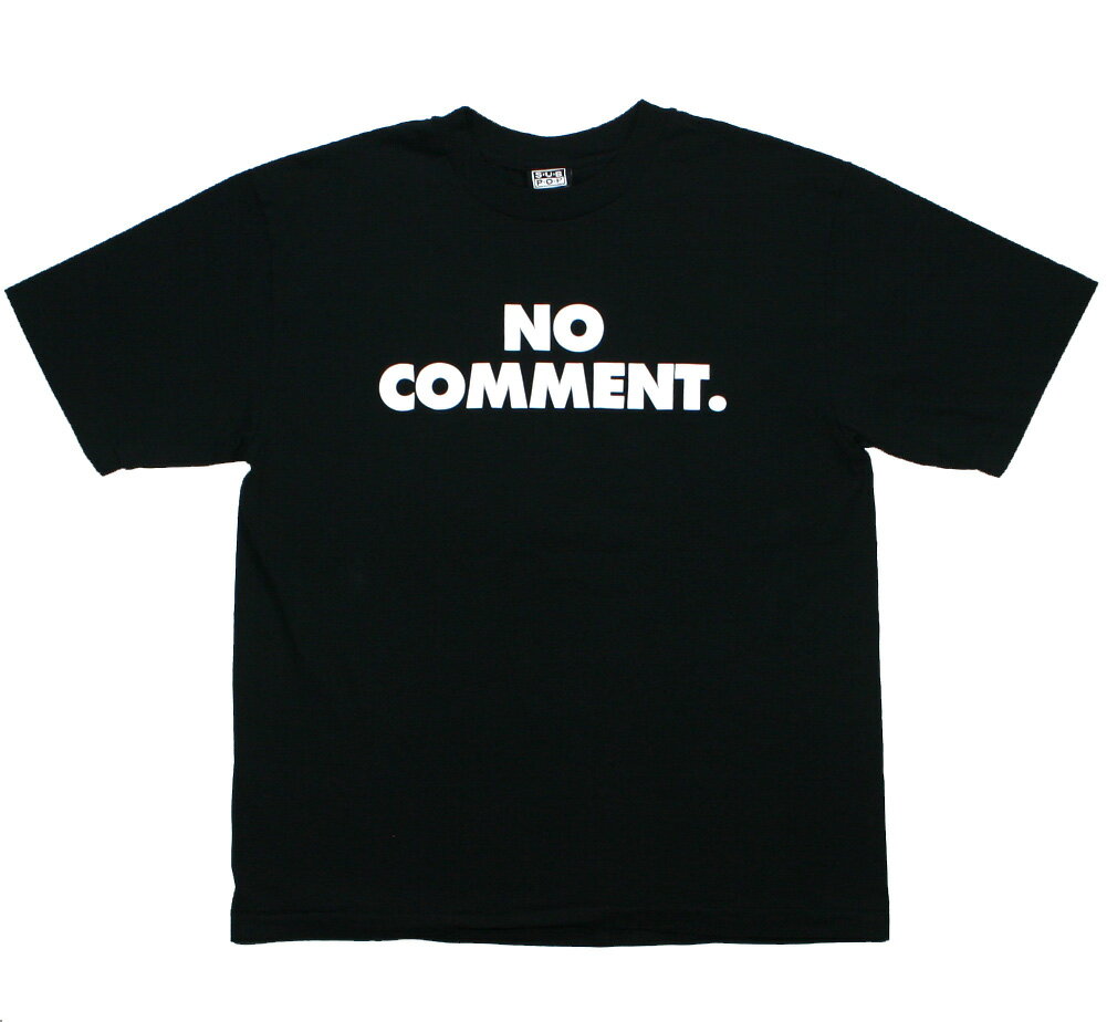 SUB POP / NO COMMENT. ・100% Heavy Cotton ・6 oz. Tubular Body ・Black ・Back Print ・Officially Licensed Product ・Made in U....
