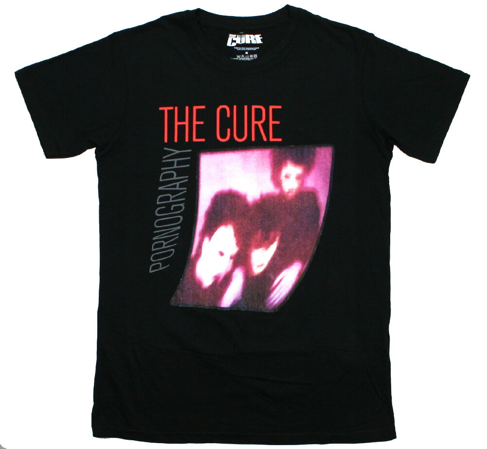 THE CURE / PORNOGRAPHY (1982) 4作目のスタジオアルバム「Pornography」バックカバーデザイン。 ・100% Combed Cotton (160gsm コーマ綿) ・Carbon Softening P...