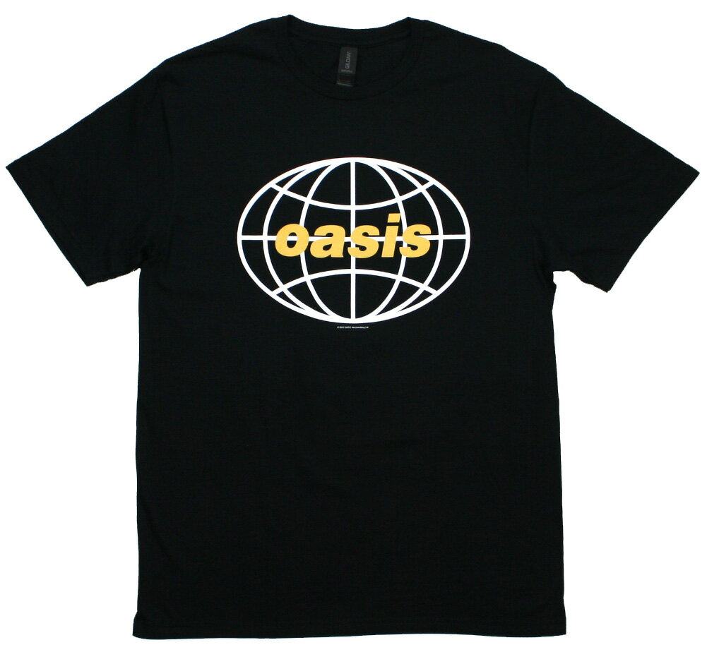 OASIS / GLOBE LOGO ・100% Cotton ・Soft-Style Cotton ・Black ・Oasis Merchandising Limited. ・Official Licensed ・Made in UK [...