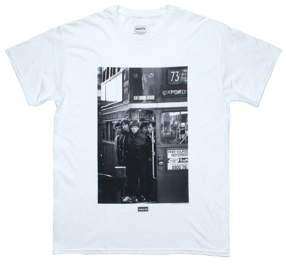 OASIS / LONDON BUS ・100% Cotton ・White ・Oasis Merchandising Limited. ・Official Licensed ・Made in UK [UNISEX] 参考SIZE 身幅 着...