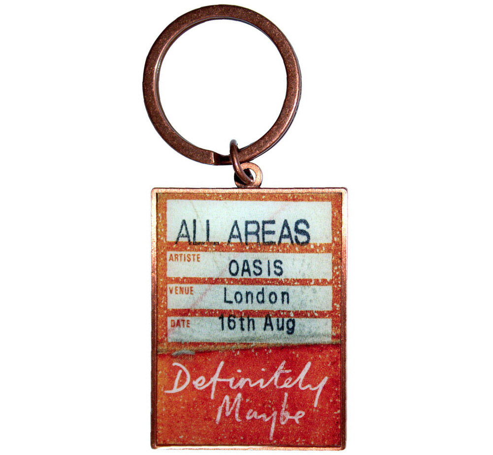 OASIS / ALL ACCESS AREAS PASS & SETLIST [Front] ALL ACCESS AREAS PASS [Back] 1994年8月10日、Oasisのローディーであるフィル・スミスが手書きしたリーズ・ア...