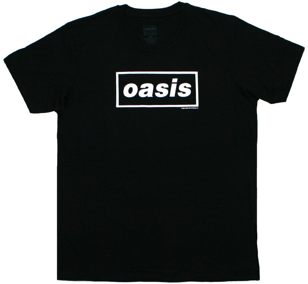 OASIS / DECCA LOGO ・100% Cotton ・Black ・Oasis Merchandising Limited. ・Official Licensed ・Made in UK [UNISEX] 参考SIZE 身幅 着...