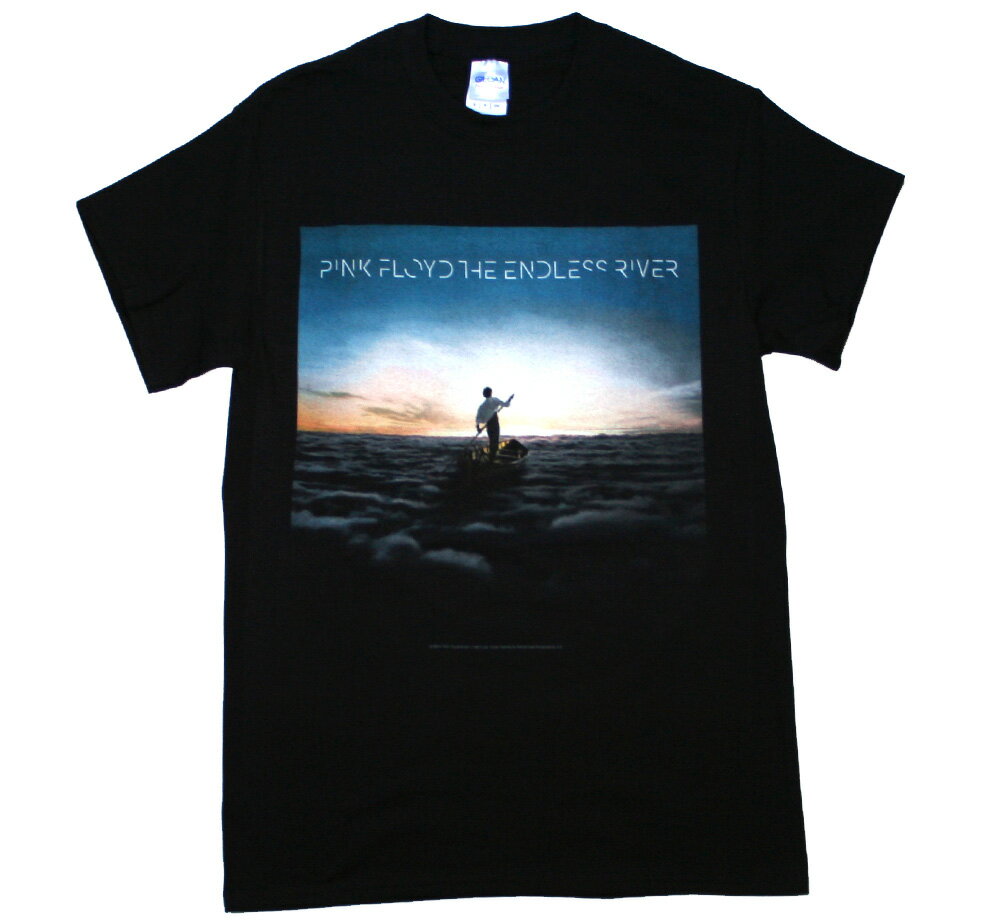 2014年発表のアルバム [ The Endless River (邦題:永遠/TOWA) ] ジャケットデザイン。 100% Cotton Official Licensed [UNISEX] 参考SIZE Chest : 身幅 Leng...