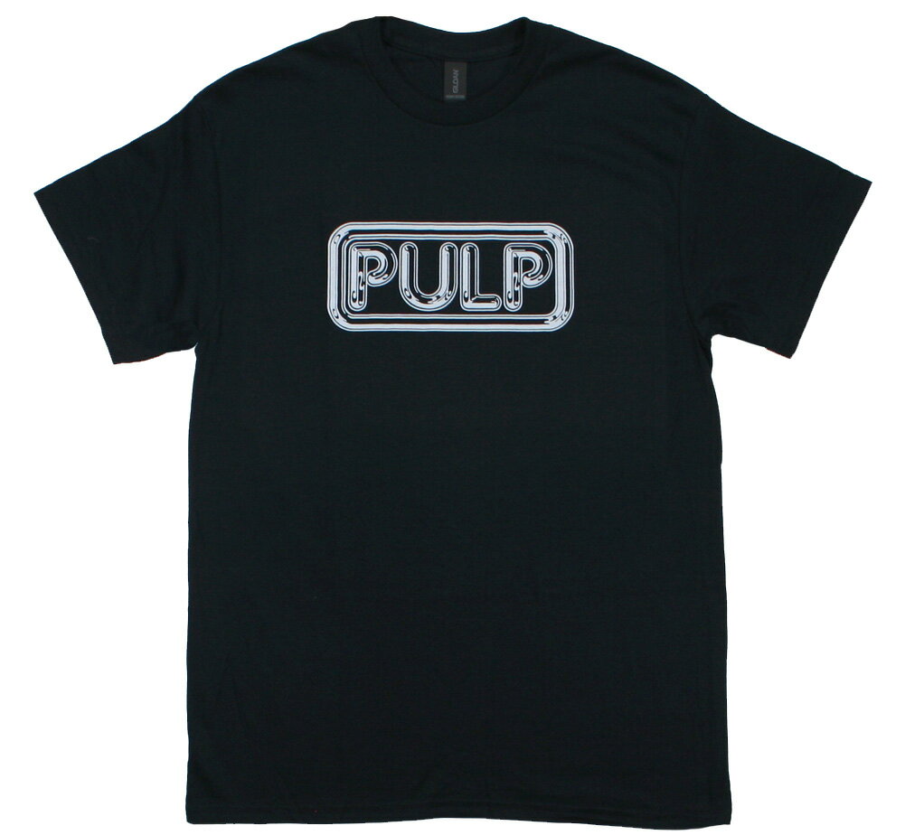 PULP / TYPOGRAPHY designed by The Designers Republic ・100% Cotton ・GILDAN HEAVY COTTON ・Black ・Official Licensed ・Made i...