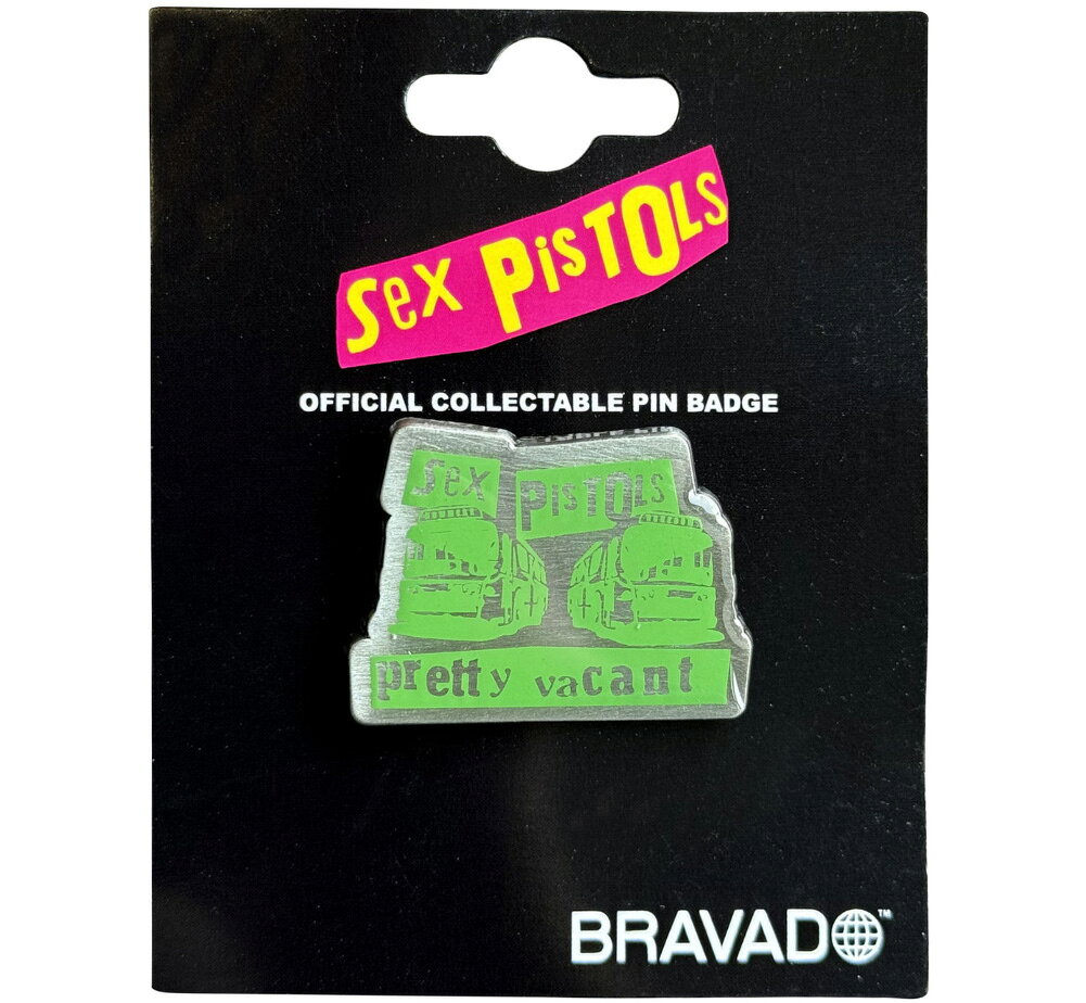 SEX PISTOLS / PRETTY VACANT (1977) from the album Never Mind the Bollocks, Here's the Sex Pistols designed by Jamie Reid...