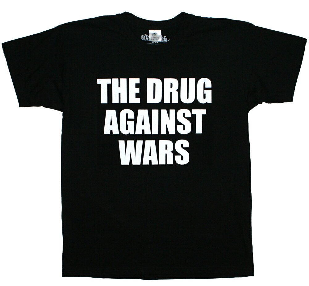 WIZ KHALIFA / THE DRUG AGAINST WARS 100% Cotton Official Licensed Made in UK [UNISEX] 参考SIZE 身幅 着丈 Small 44~49cm 67~71cm...