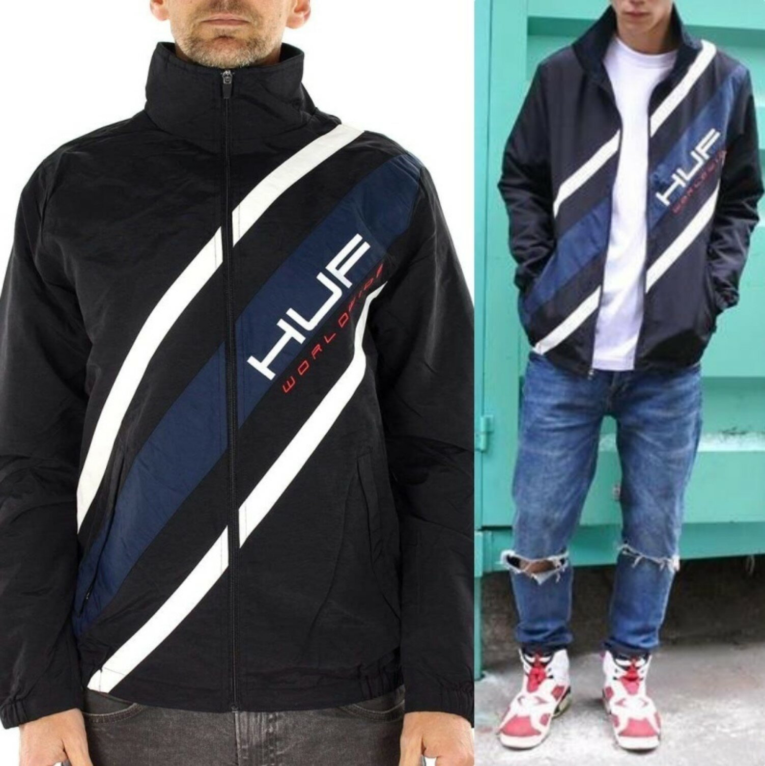 楽天市場】huf トラックジャケットの通販 楽天市場】huf トラックジャケットの通販