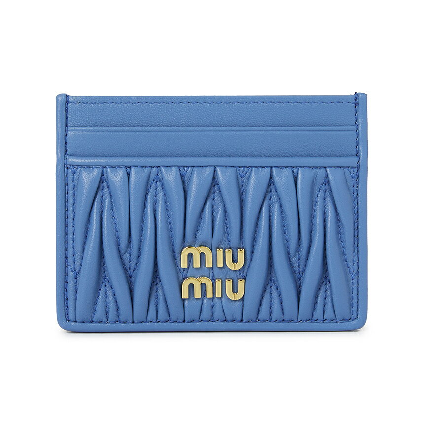 ミュウミュウ 2025FW ミュウミュウ カードケース 商品説明 2025FW ミュウミュウ カードケース ブランド ミュウミュウ 品番 5MC076 AFPP F0V98 素材 素材1 - 羊皮, 素材2 - 無い カラ― ブルー サイズ...