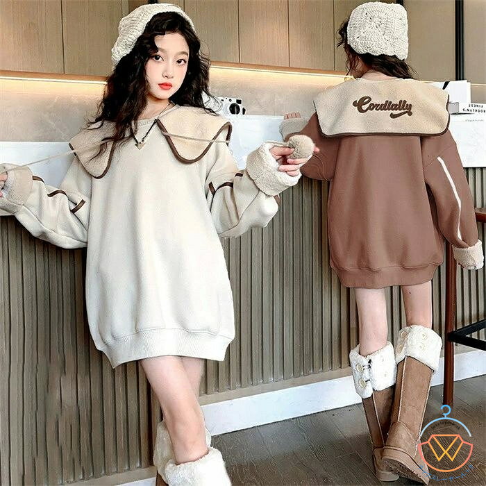 韓国子供服 ワンピース キッズ dress 秋服 子ども ベビー服 超人気 女児 姉妹 双子 シンプル ゆったり 誕生日 結婚式 七五三 プレゼント お祝い お出かけ 旅行 お呼ばれ 小学生 通学着 新作 110cm 120cm 130cm...