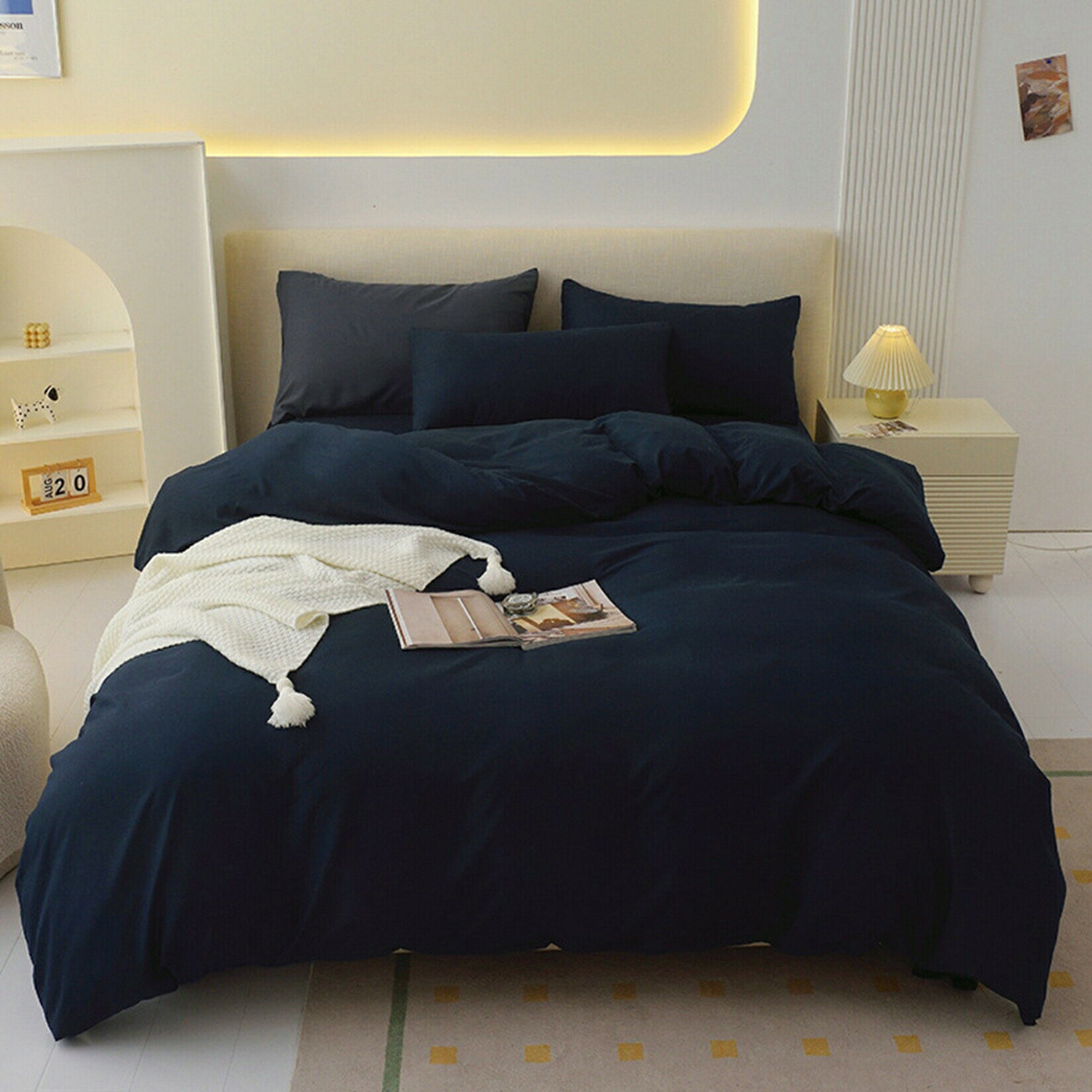 　　　 ◆◇◆売れている秘密◆◇◆ 【内容と仕様】（シングル）：掛け布団カバー150*200cm、フラットシーツ200*230cm、枕カバー48*74cm*2枚 （セミダブル）：掛け布団カバー180*220cm、フラットシーツ230*230...