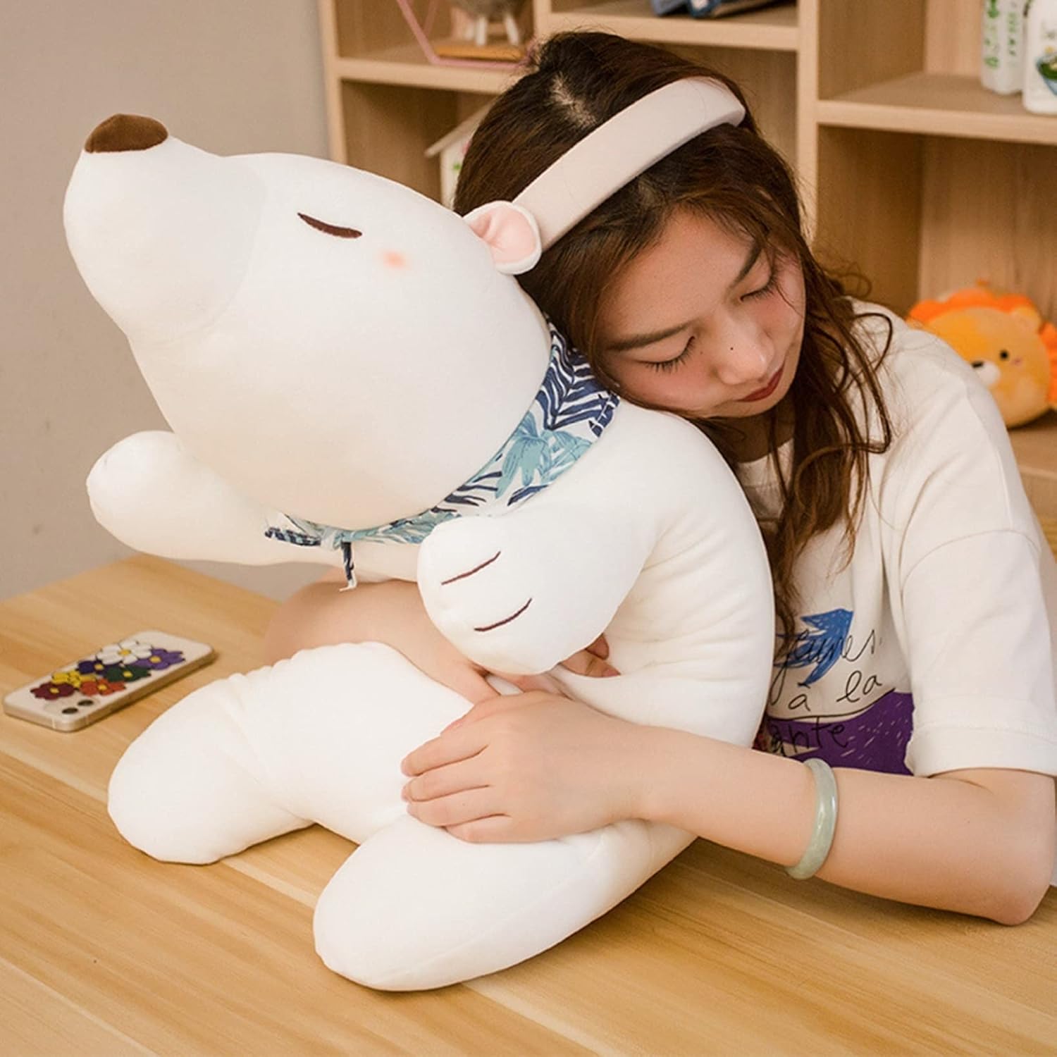 　　　 ◆◇◆売れている秘密◆◇◆ サイズ（約）：60cm 表地：ポリエステル、中素材：PP綿 可愛いぬいぐるみを眺めていても、可愛くて癒されます。ふんわりもちもち感にゆるい顔が心を癒してくれます。ぬいぐるみを抱いて、幸せになります！ 疲れ...