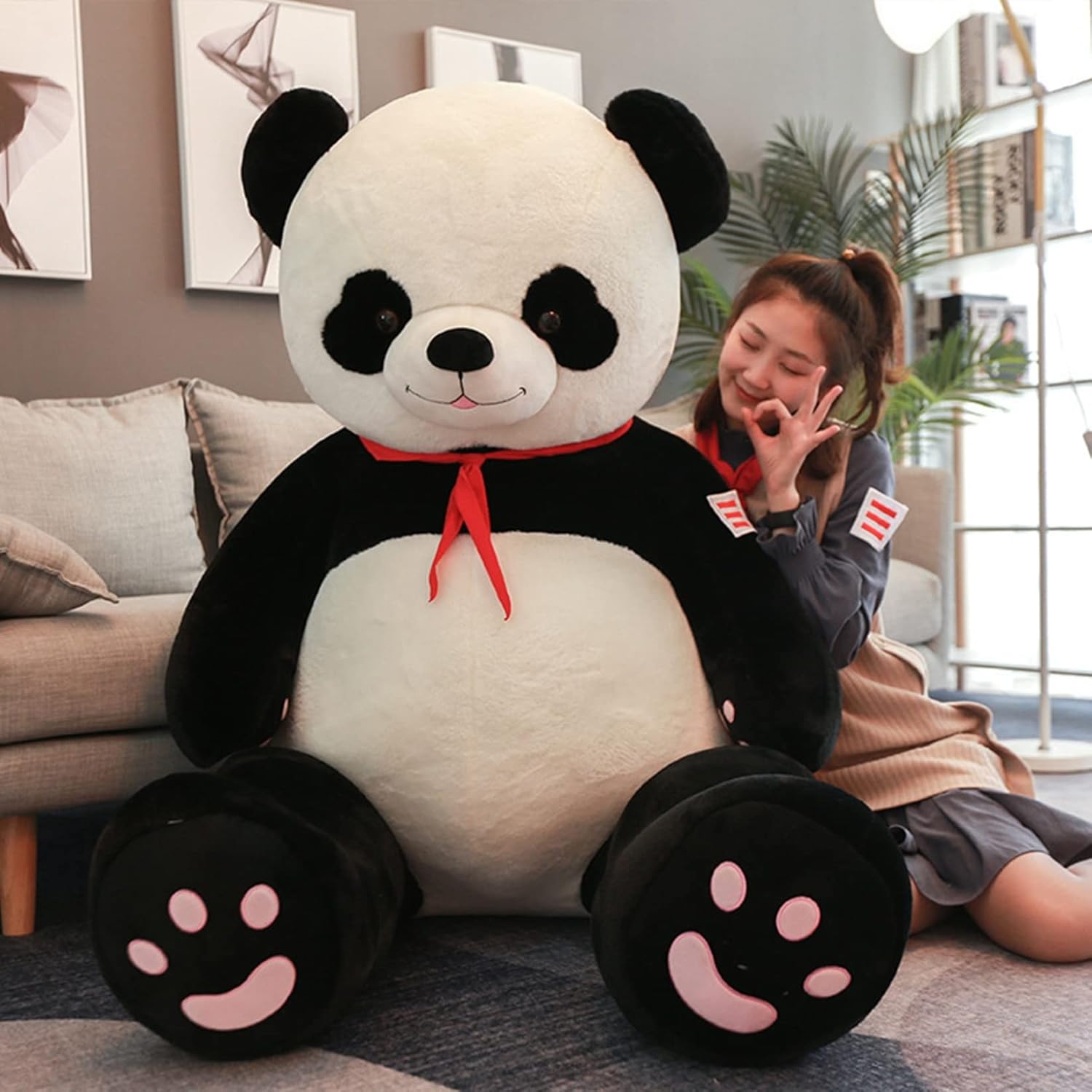 　　　 ◆◇◆売れている秘密◆◇◆ サイズ（約）：140cm 表地：ポリエステル、中素材：PP綿 可愛いぬいぐるみを眺めていても、可愛くて癒されます。ふんわりもちもち感にゆるい顔が心を癒してくれます。ぬいぐるみを抱いて、幸せになります！ 疲...