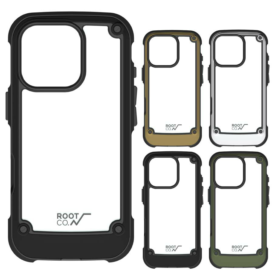 【iPhone16Pro専用】登山やキャンプ・BBQなどアクティブなシーンで幅広く活躍できる、機能・耐衝撃・デザインの3点を兼ね備えたアウトドアテイストのiPhoneカバー。軽量＆スリムをキープした衝撃吸収力に優れた、背面にはクリアパネルを...