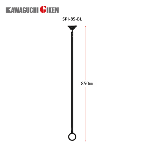 商品説明 メーカー 株式会社川口技研 商品名 軒天用物干 SPI-85 品 番 SPI-85-BL(ブラック)SPI-85-ST(ステンカラー) 全 長 850mm 傾斜天井対応 15°(2寸5分まで) 材 質 本体：アルミダイカスト(塗装...