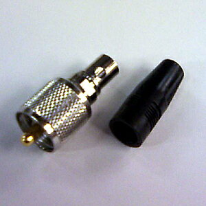 MP型コネクター　MP-5X 同軸ケーブル5D用のMP型コネクターです。在庫の状況によっては、写真とは違う形状のコネクターになる場合がございますので、 あらかじめご了承ください。