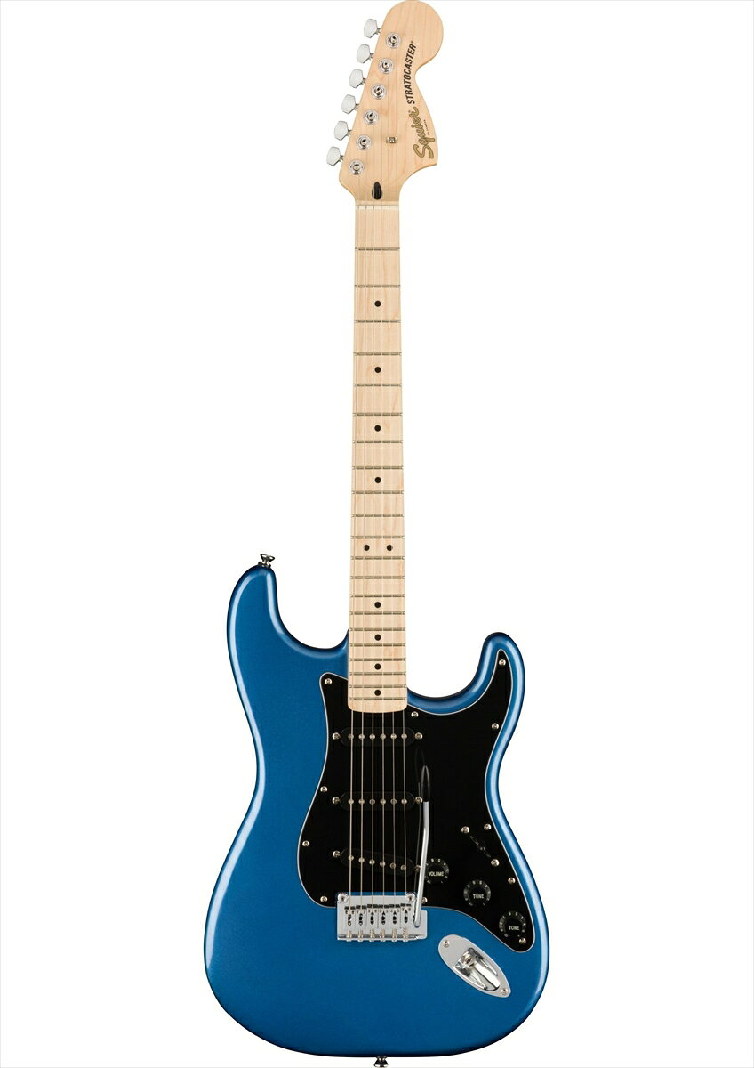 Squier Affinity Series Stratocasterは、伝統的なFenderファミリーへの入り口として、伝説的なデザインと典型的なトーンを備えたギターです。このStratocasterは、薄くて軽量なボディ、スリムで快適な...